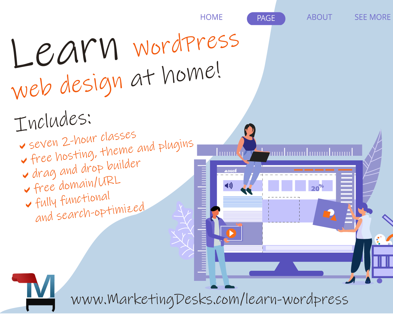 Learn Wordpress - The Marketing Desks